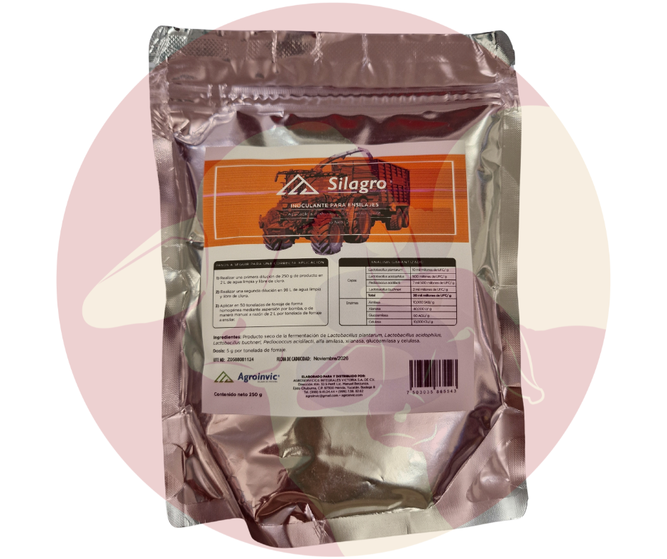 PROVEEDORA DE GENETICA E INSUMOS GANADEROS: SILAGRO SOBRE DE 250 GR